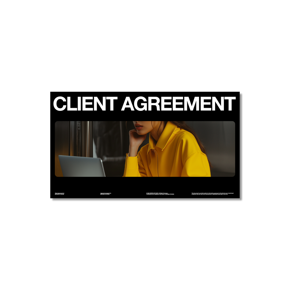 Client Agreement Template | Contract Template – Boring Studios