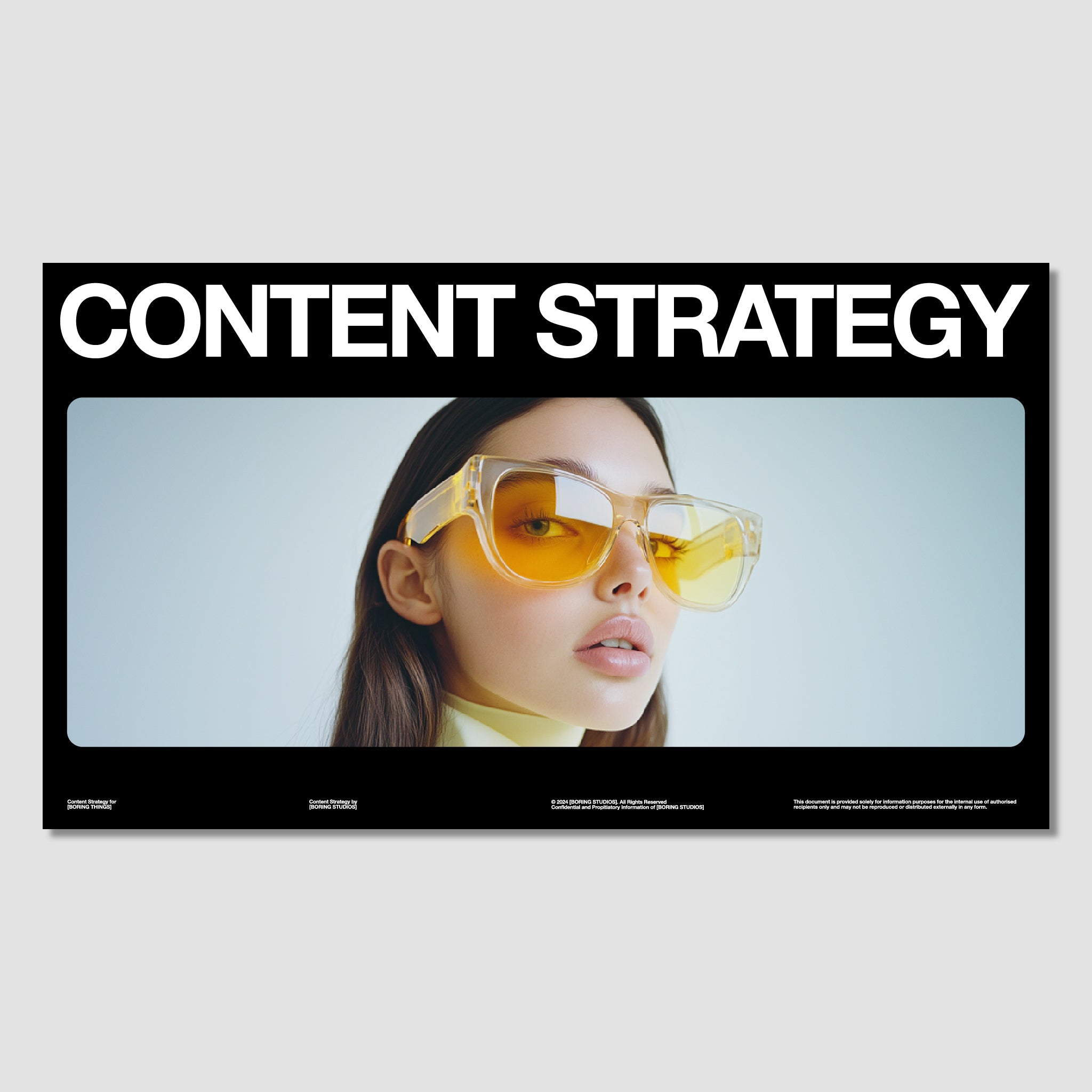 Content Strategy Template – Boring Studios