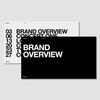 Brand Presentation Template | Design Template | Boring Studios