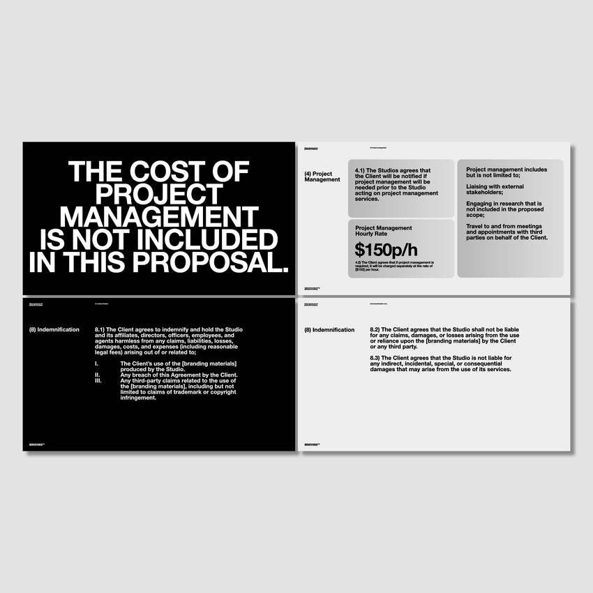 Client Agreement Template | Contract Template – Boring Studios