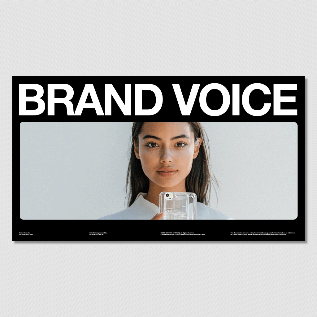 Brand Voice Template | Branding Templates – Boring Studios