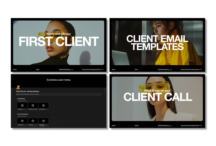 Boring Studios | Shop Boring Decks©, Designed for Freelancers