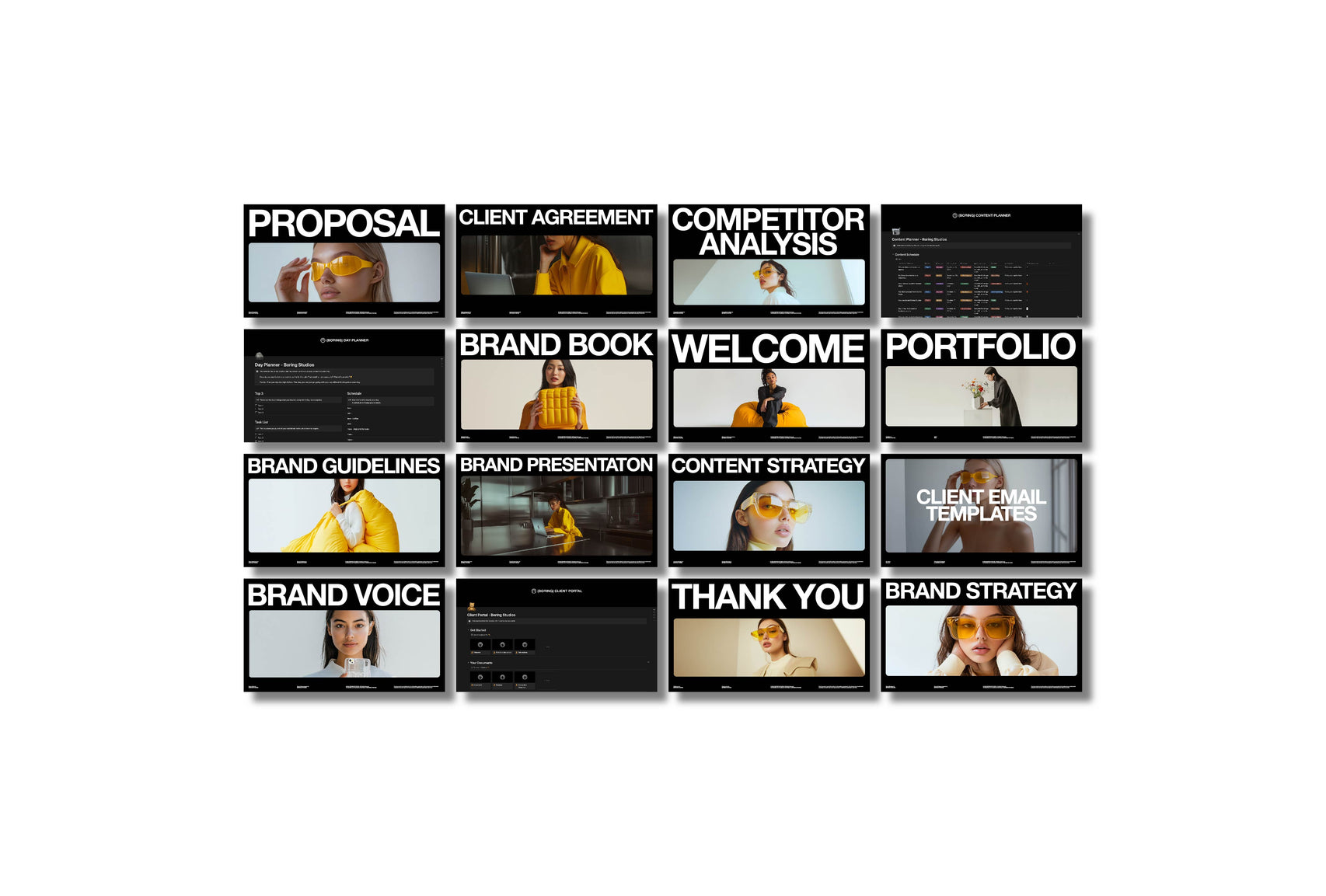 Boring Studios | Shop Boring Decks©, Designed for Freelancers