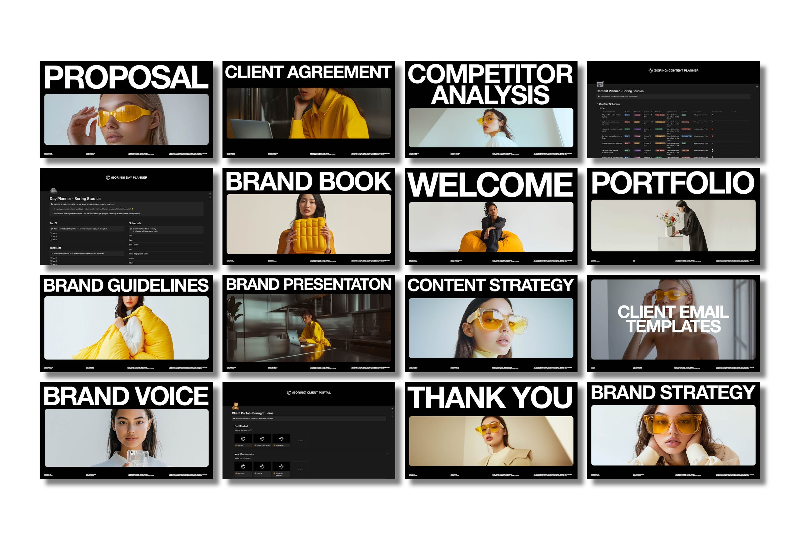 Boring Studios | Shop Boring Decks©, Designed for Freelancers