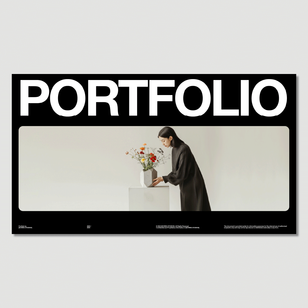 Portfolio Template | Visual Creatives Portfolio | Boring Studios