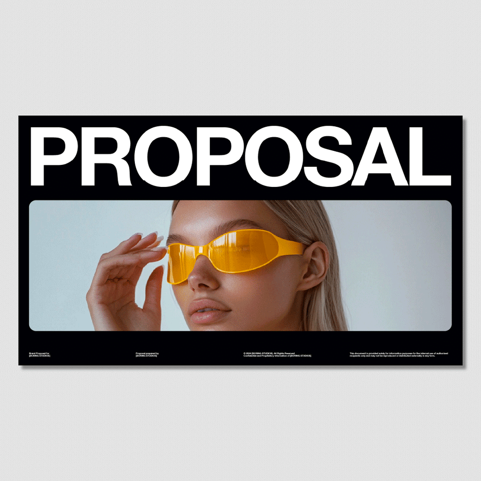 Proposal Template – Boring Studios
