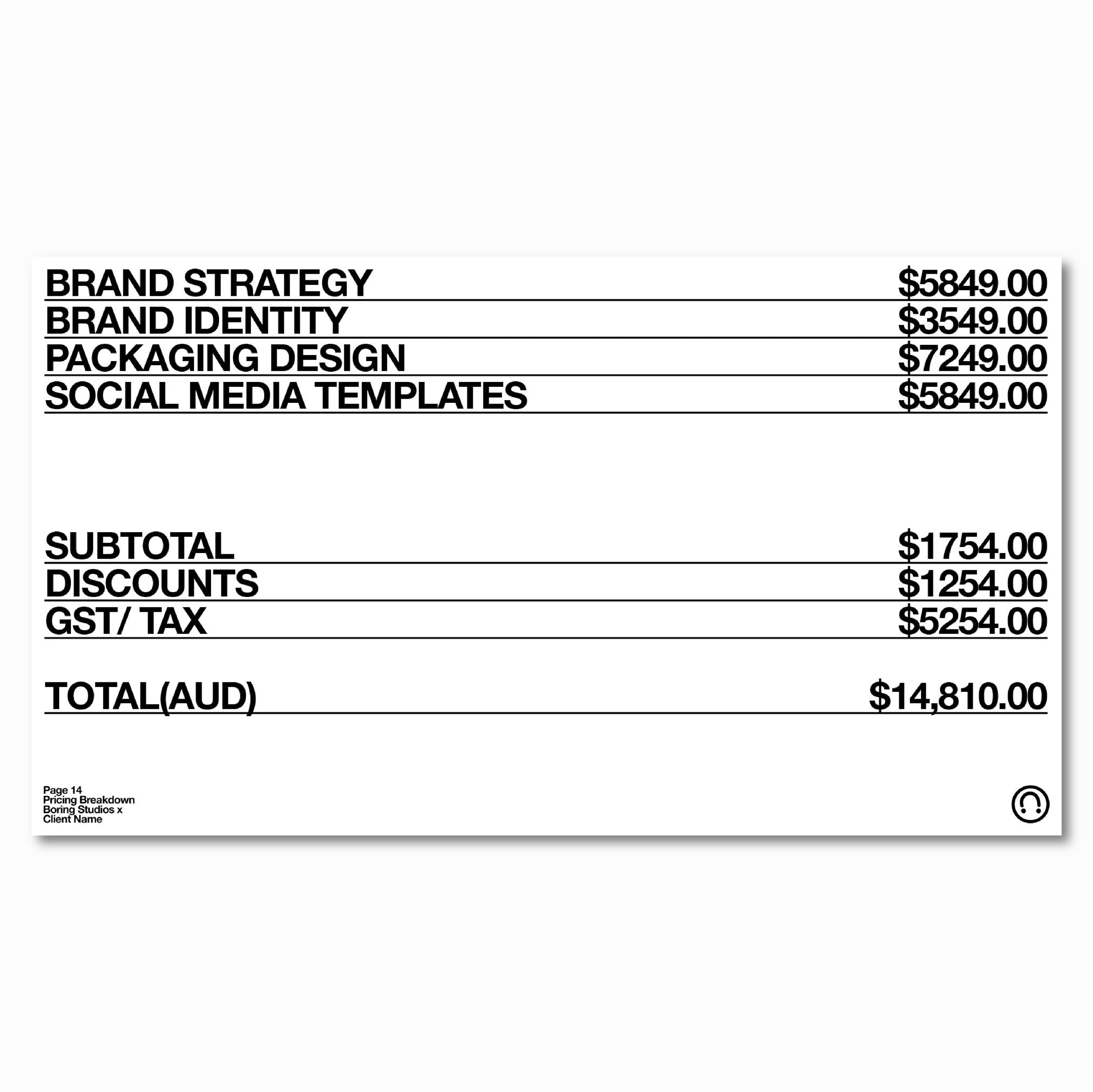 Proposal Template | PowerPoint & Google Slides | 2024 | Boring Studios