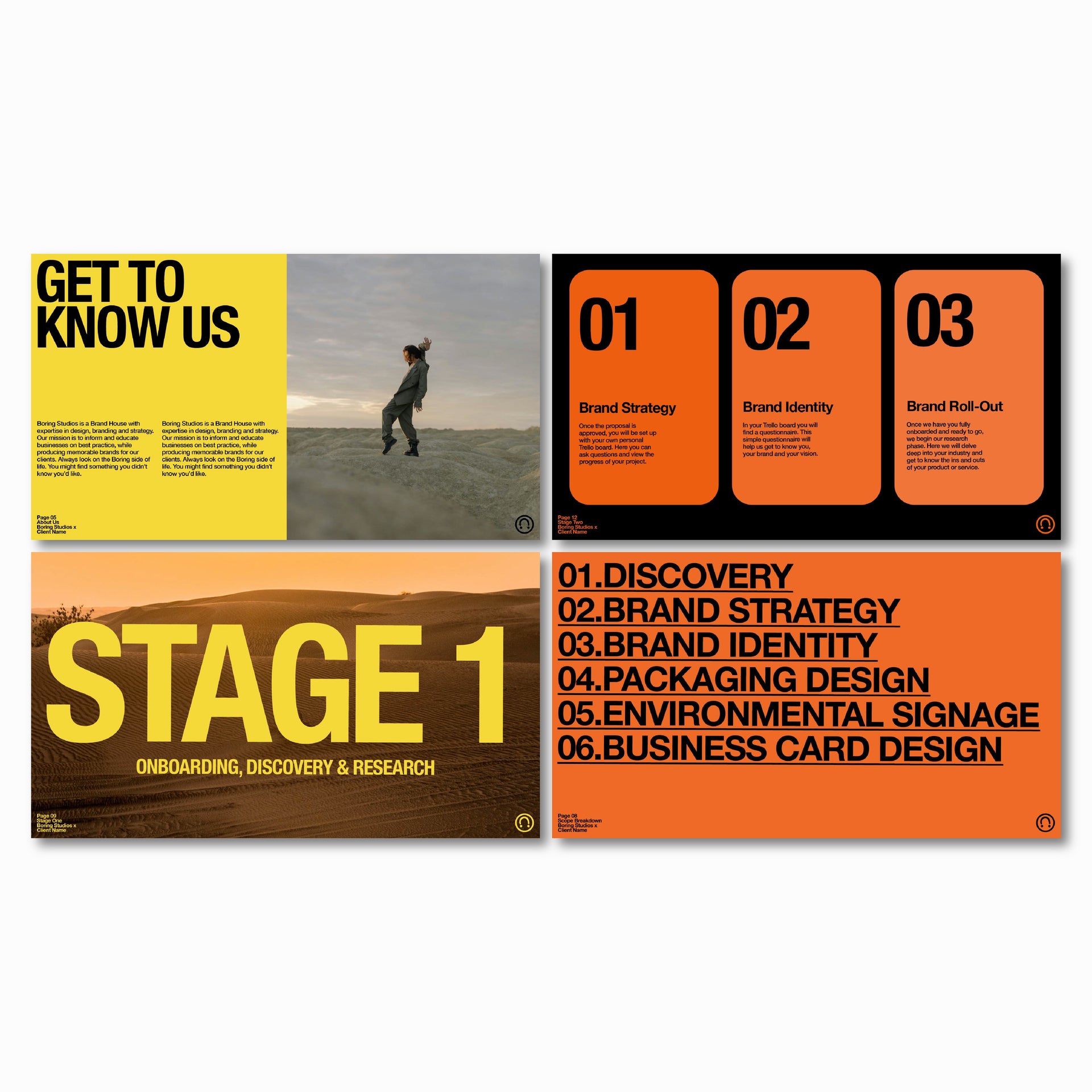 Proposal Template | PowerPoint & Google Slides – Boring Studios