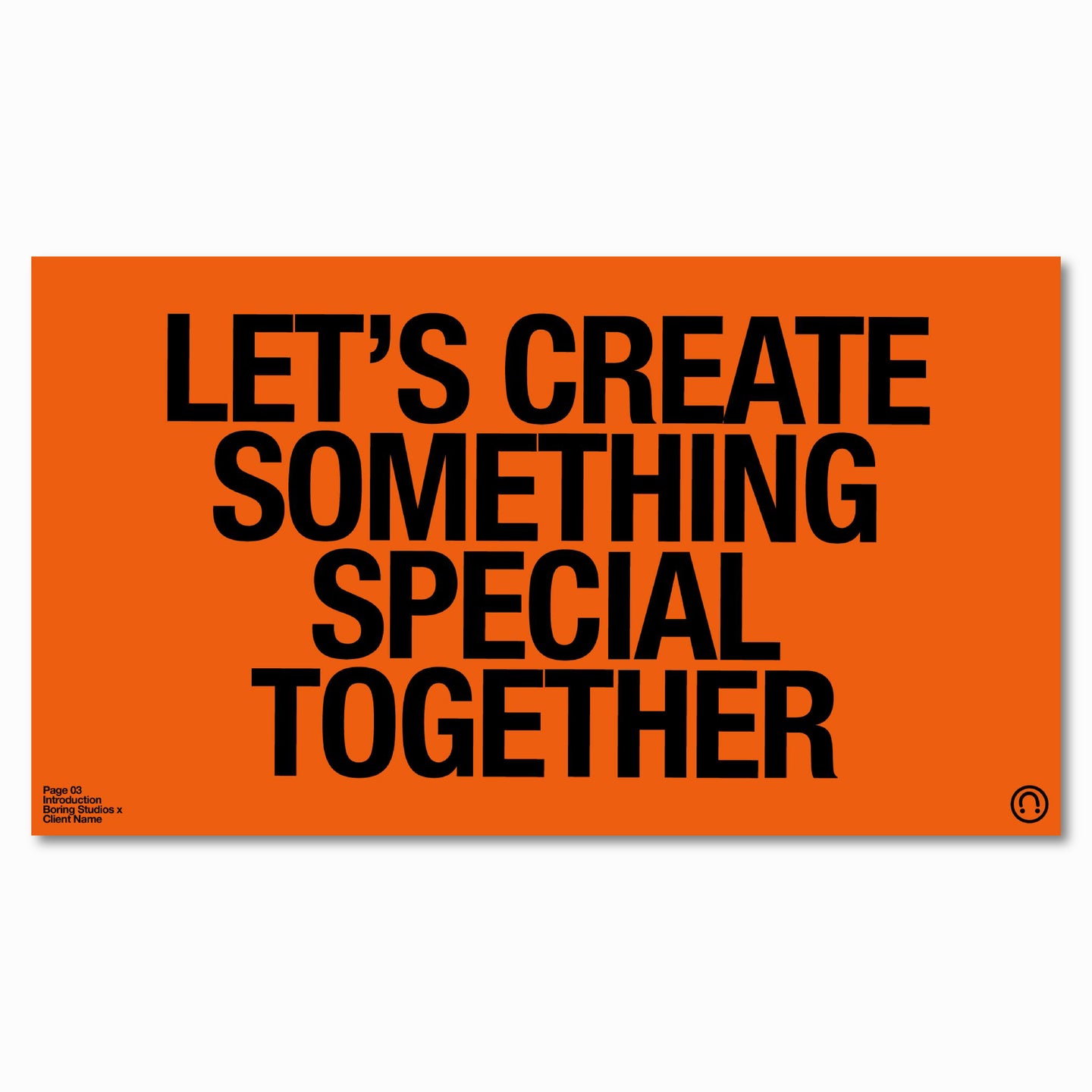 Proposal Template | PowerPoint & Google Slides | 2024 | Boring Studios