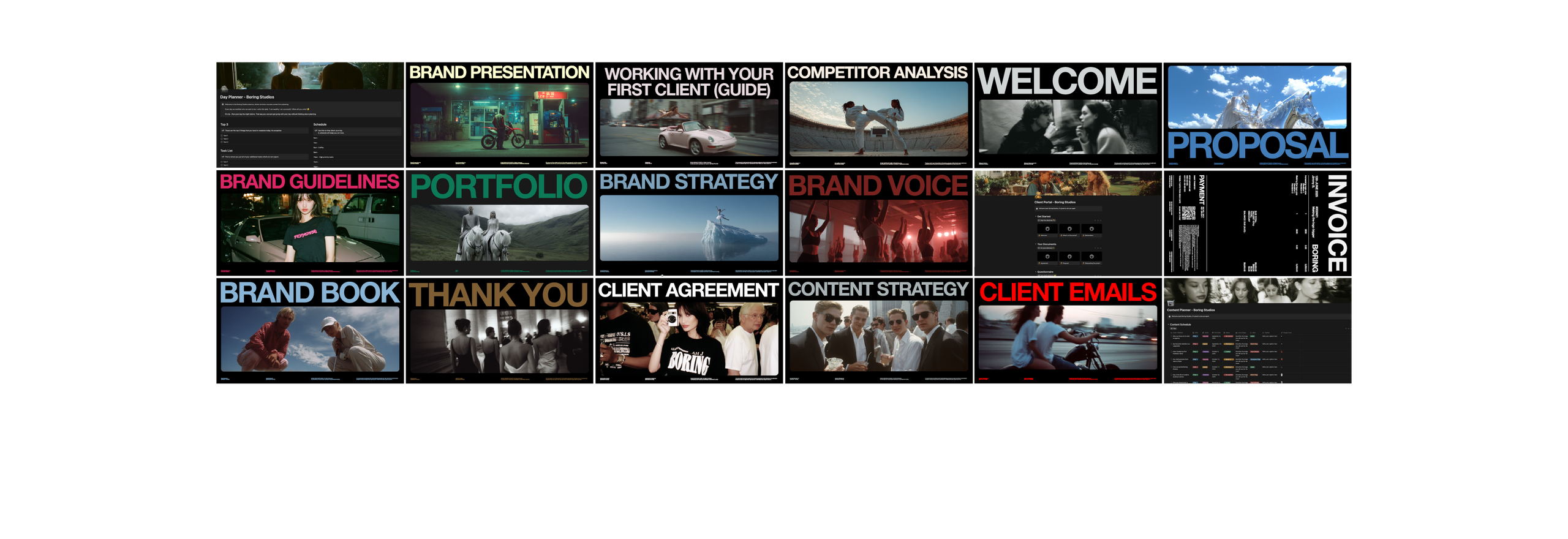 Boring Studios | Templates for Freelancers, Studios & Business Owners